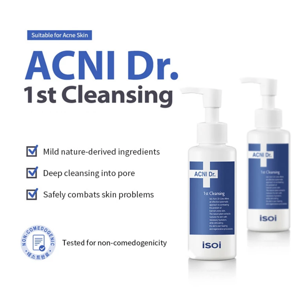 Acni Dr. 1st Cleansing | Acni Dr. by isoi – Laboratory K